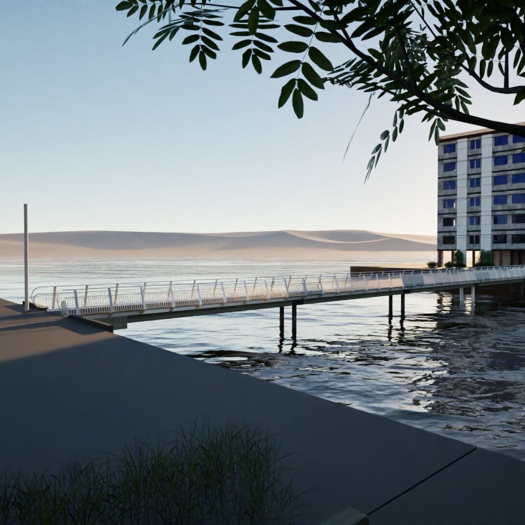 Dock One Pedestrian Bridge - Infrastructure Consulting